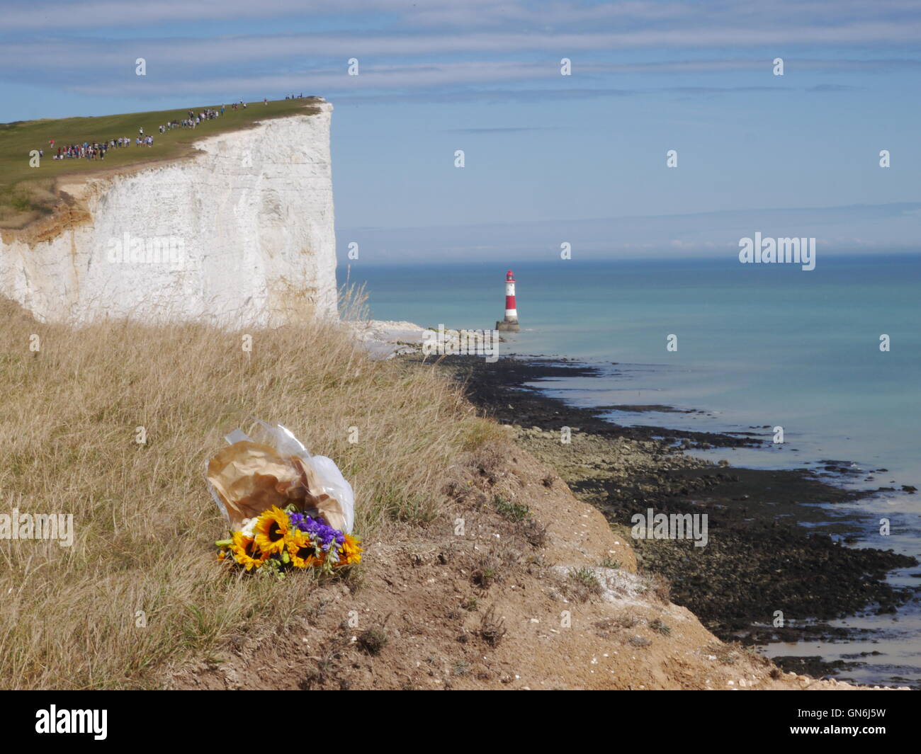 Beachy Head Lighthouse Stock Photo - Alamy