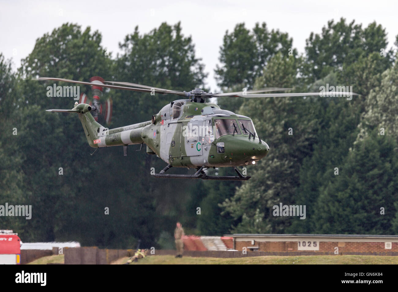 British Army (Royal Army) Air Corps (AAC) Westland Lynx AH7 battlefield ...