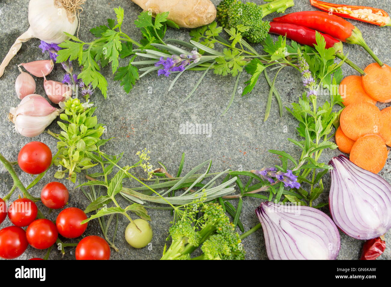 Scattered herbs hi-res stock photography and images - Alamy