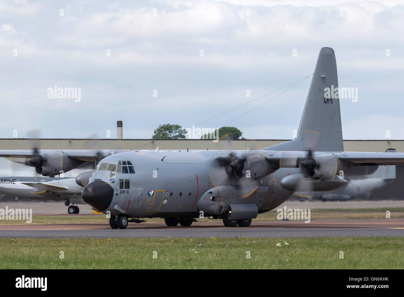Belgian Air Component Lockheed C-130H Hercules military transport ...
