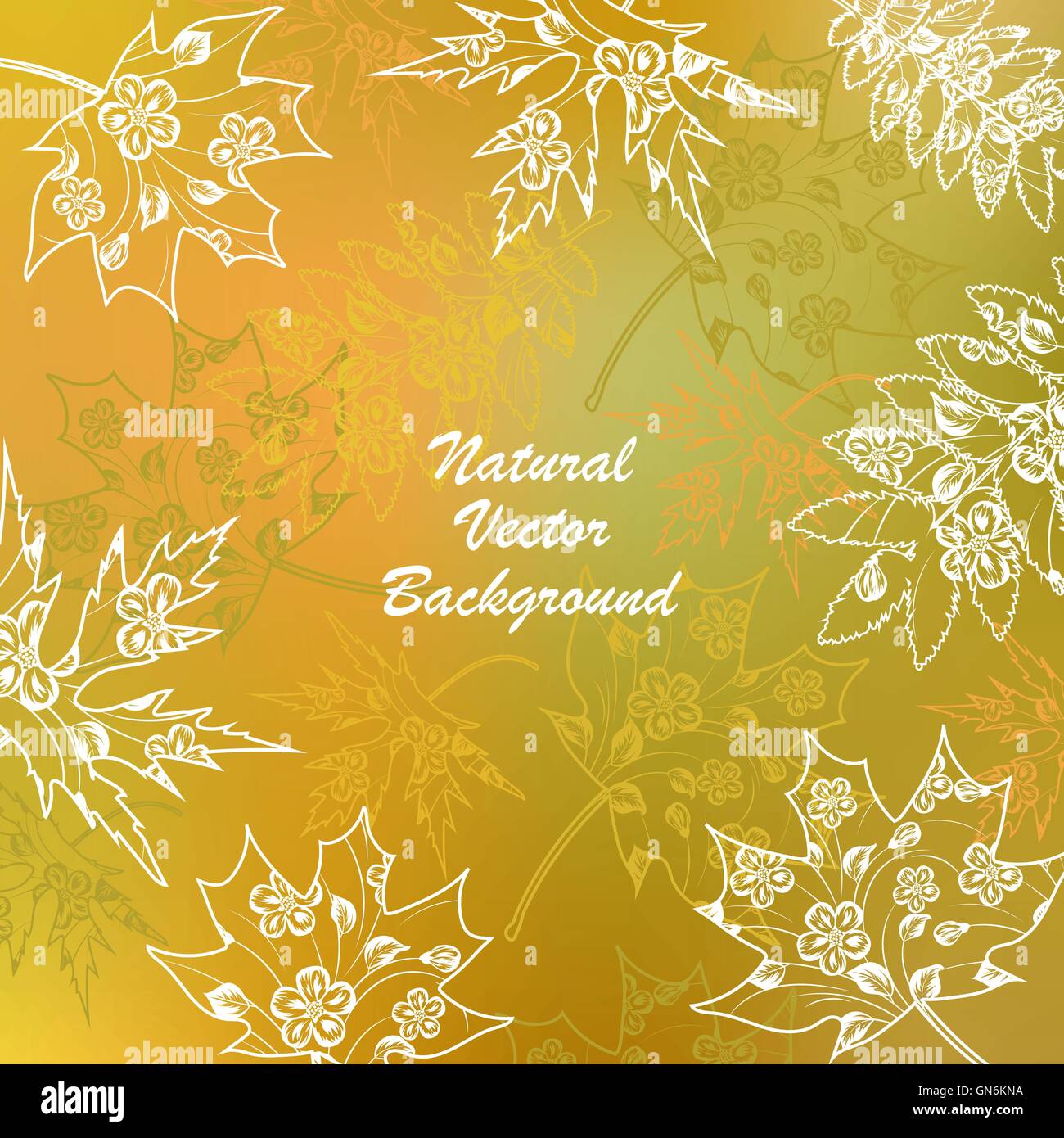 Natural vector background Stock Vector Image & Art - Alamy