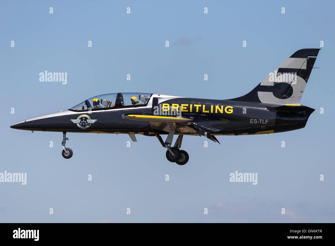 The Breitling Jet Team flying Aero L-39 Albatross Aircraft. The ...