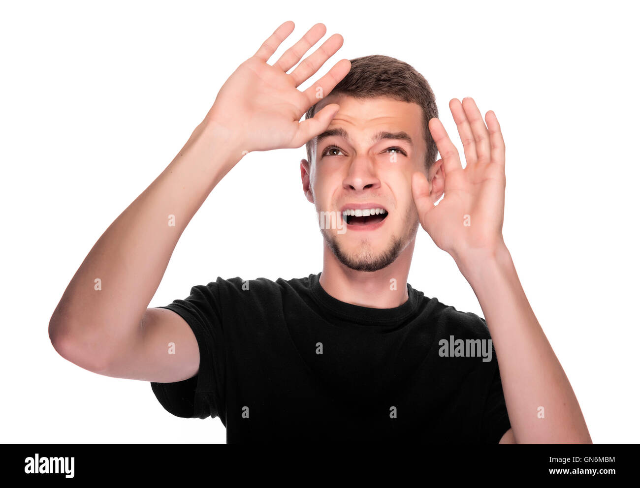 Concealed emotion hi-res stock photography and images - Alamy