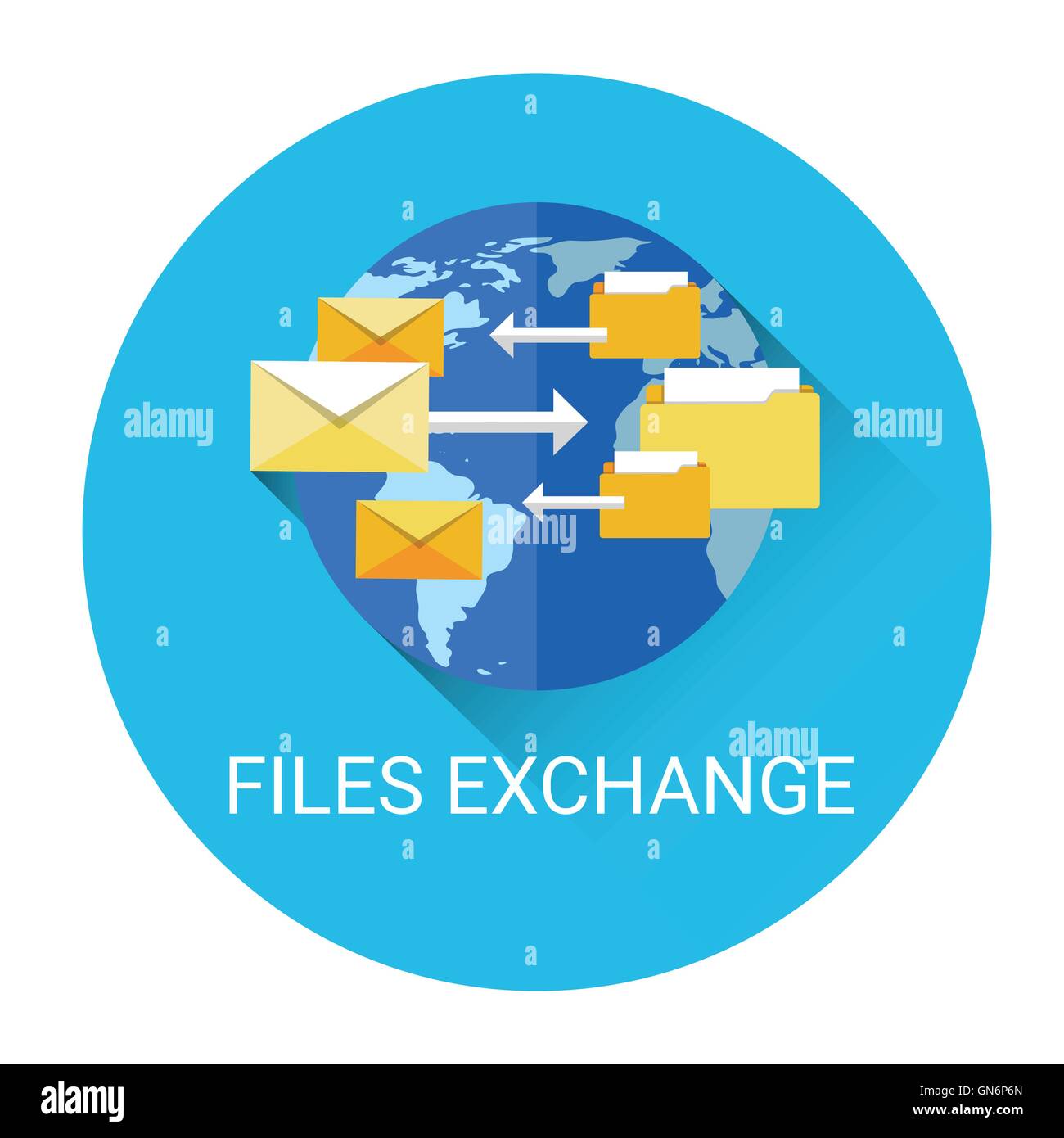 Files exchange Stock Vector Images - Alamy