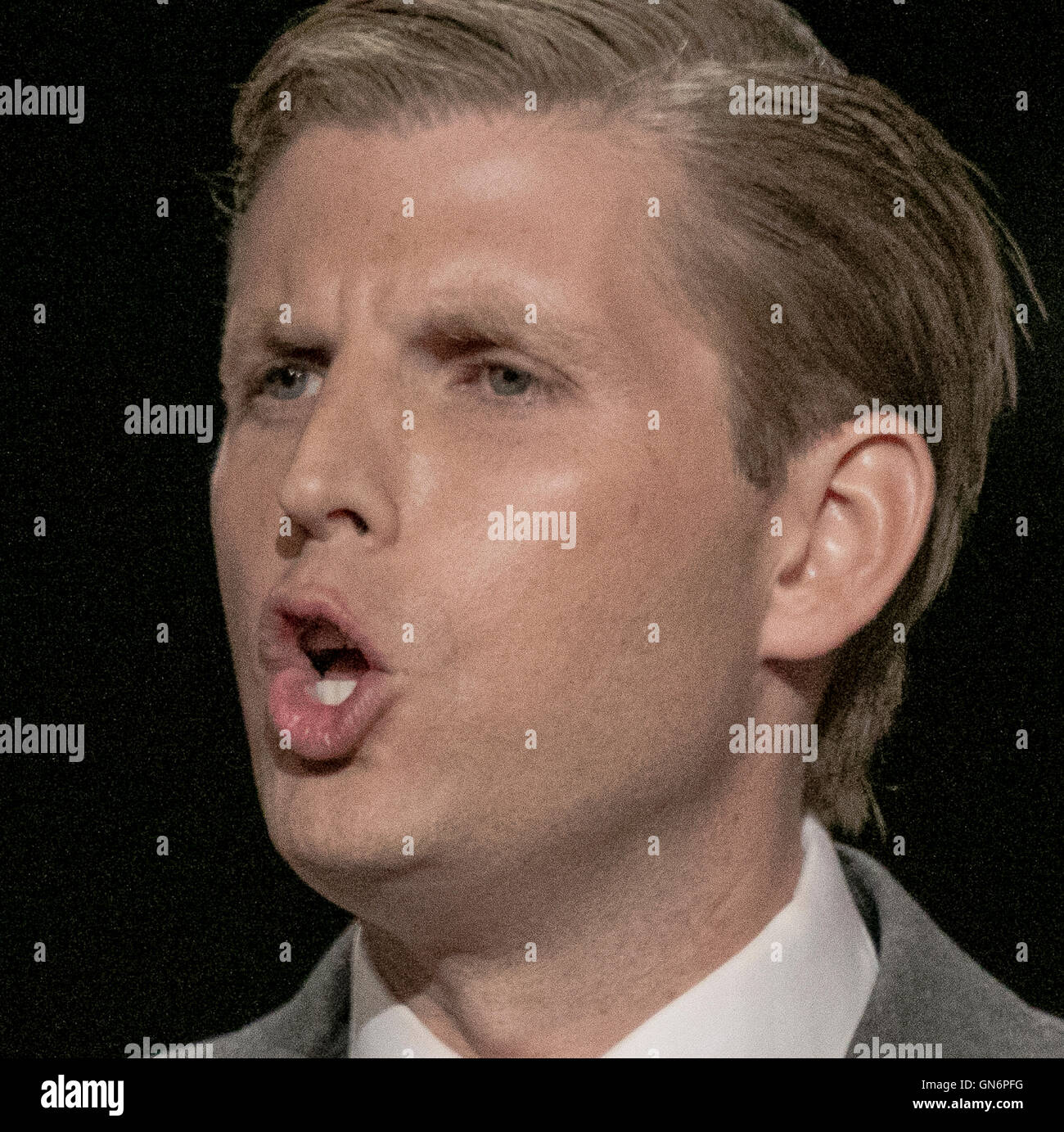 Cleveland, Ohio, USA, 20th July, 2016 Eric Trump addresses the ...
