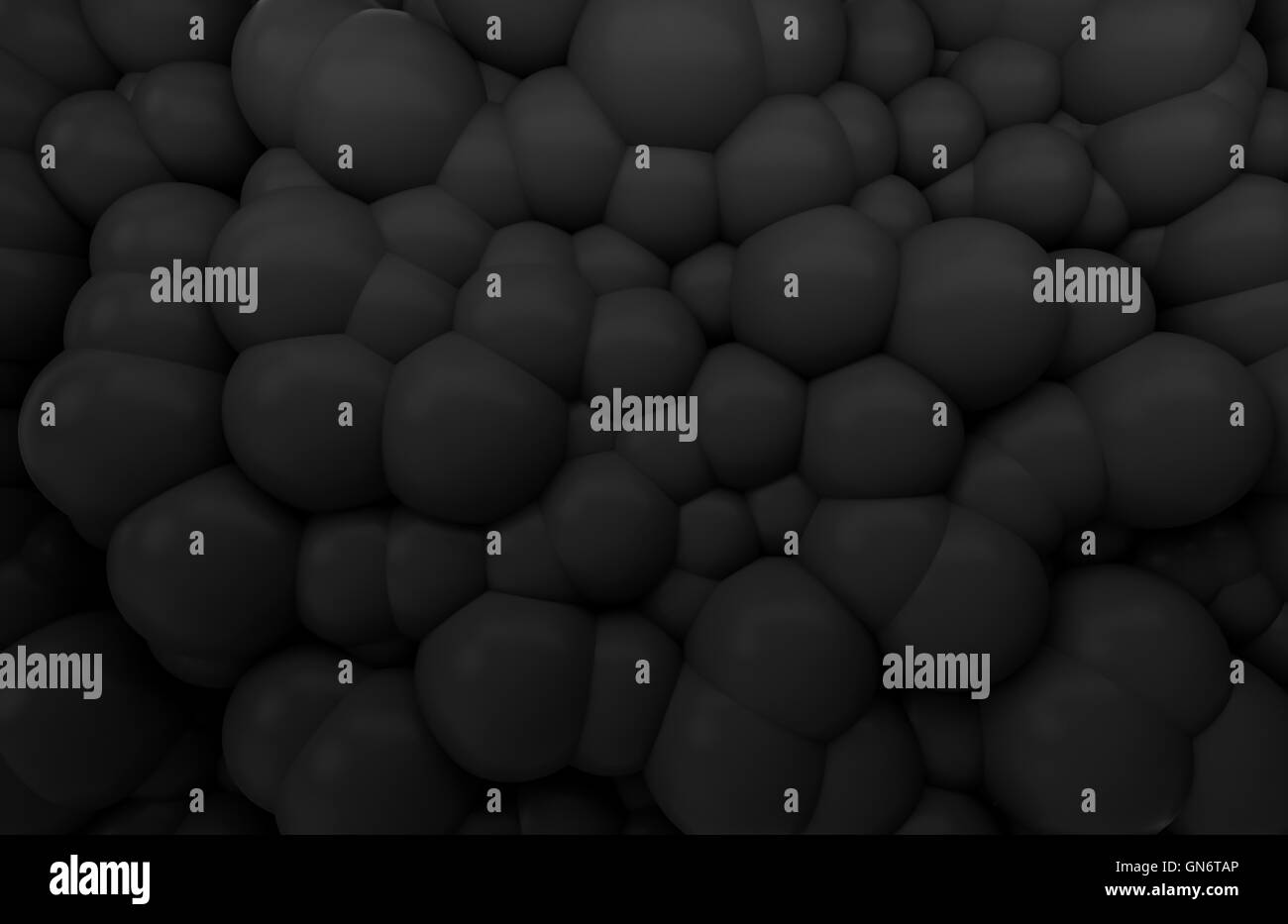 black layer bubble material background 3d render Stock Photo - Alamy