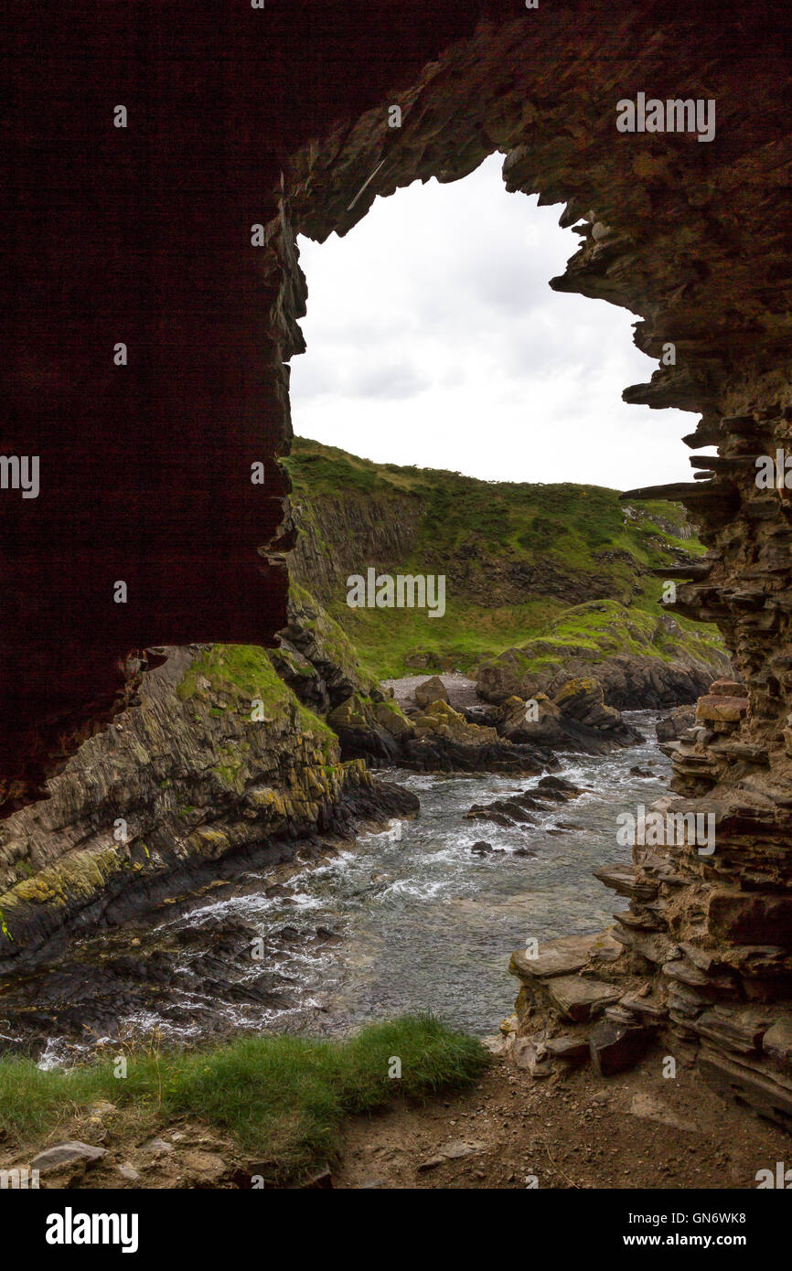 Findlater Castle, Cullen, Scotland Stock Photo - Alamy