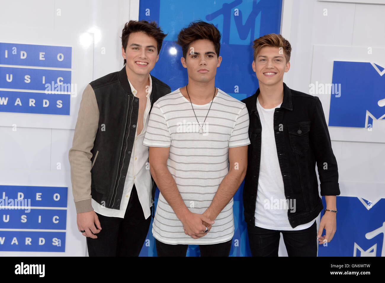Members of Forever In Your Mind (Left-Right) Emery Kelly, Ricky Garcia ...