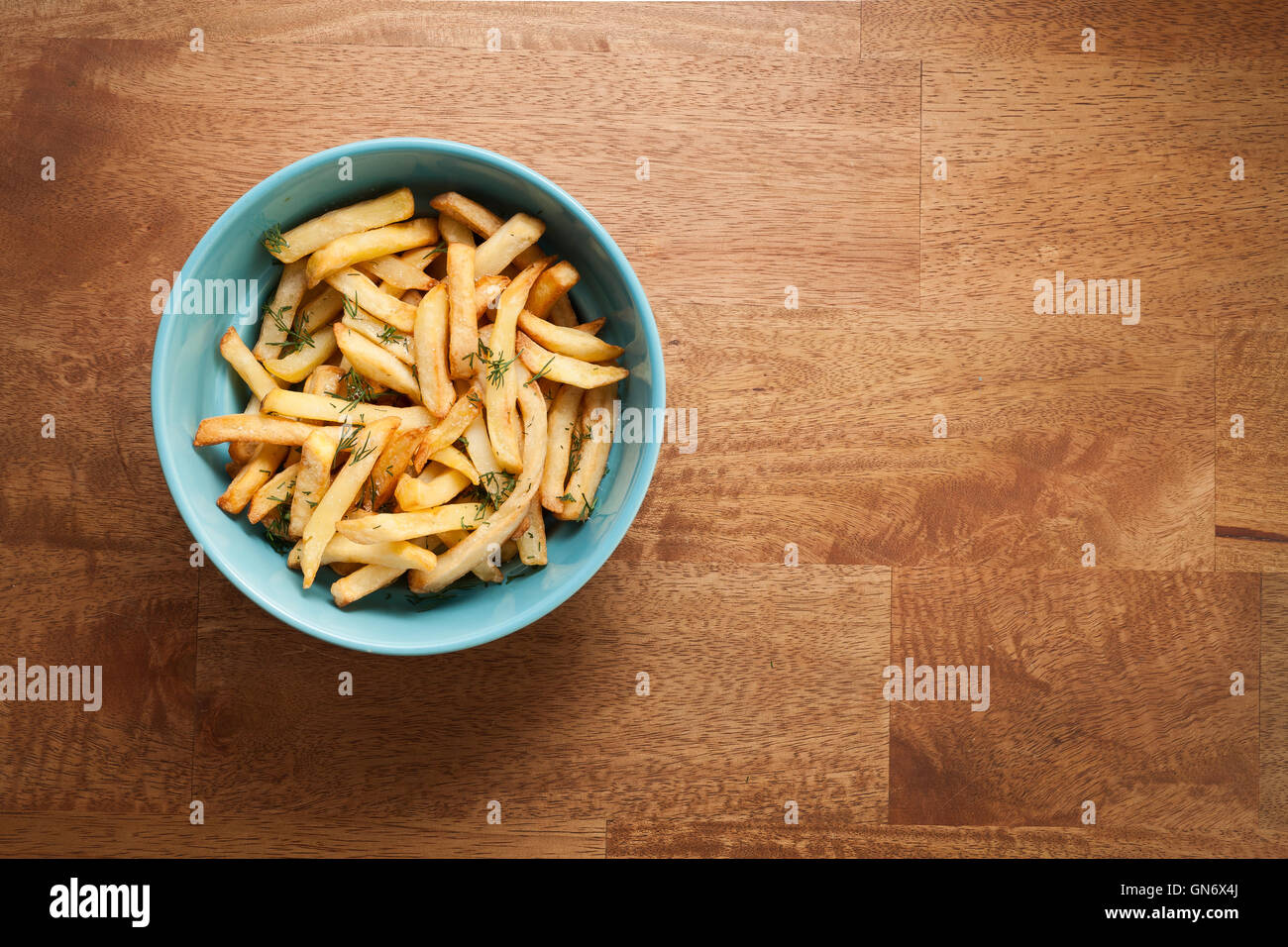 fries french herb still life wood background flat lay rustic snack ...