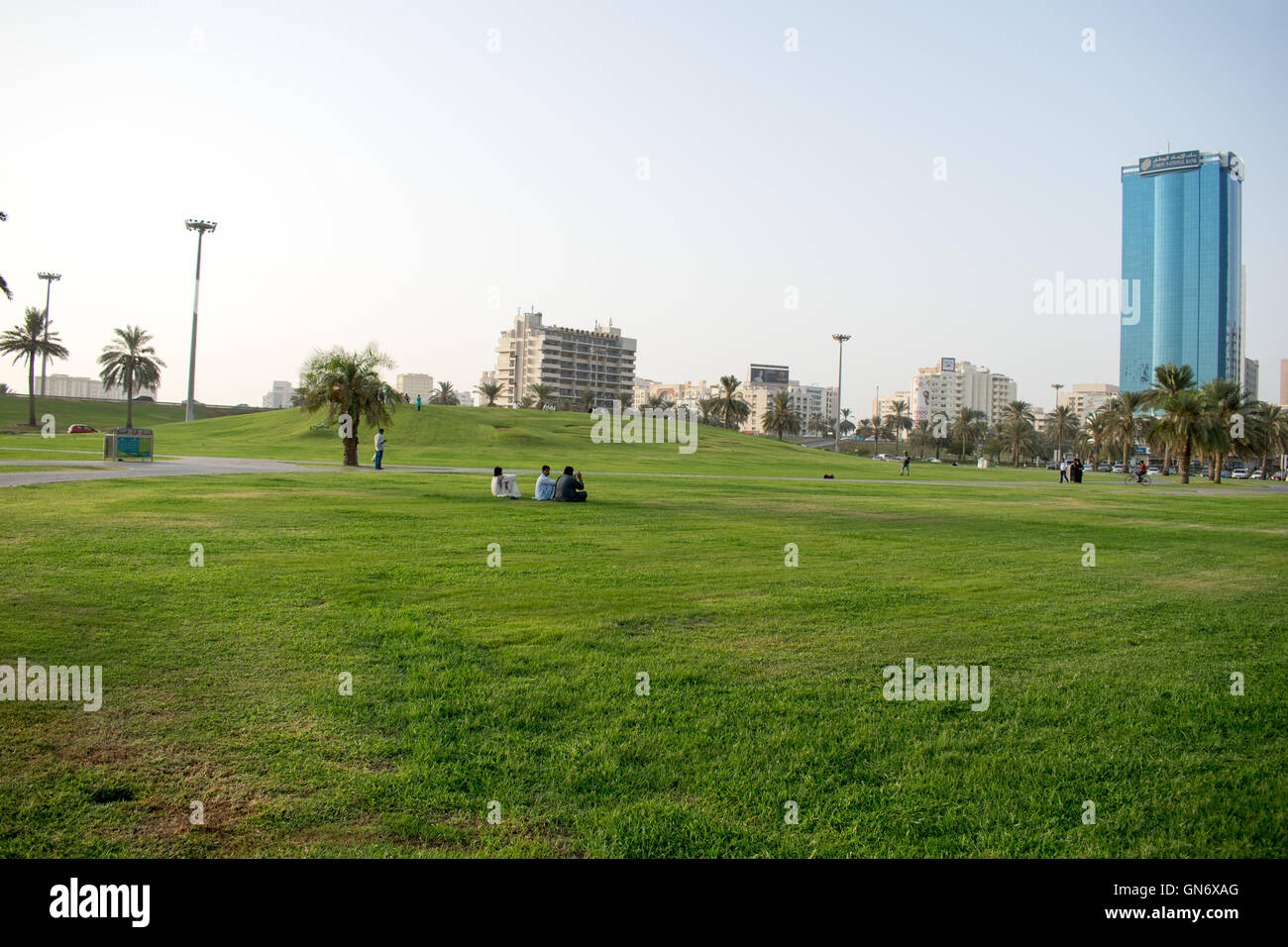 Round Park Sharjah UAE Stock Photo - Alamy