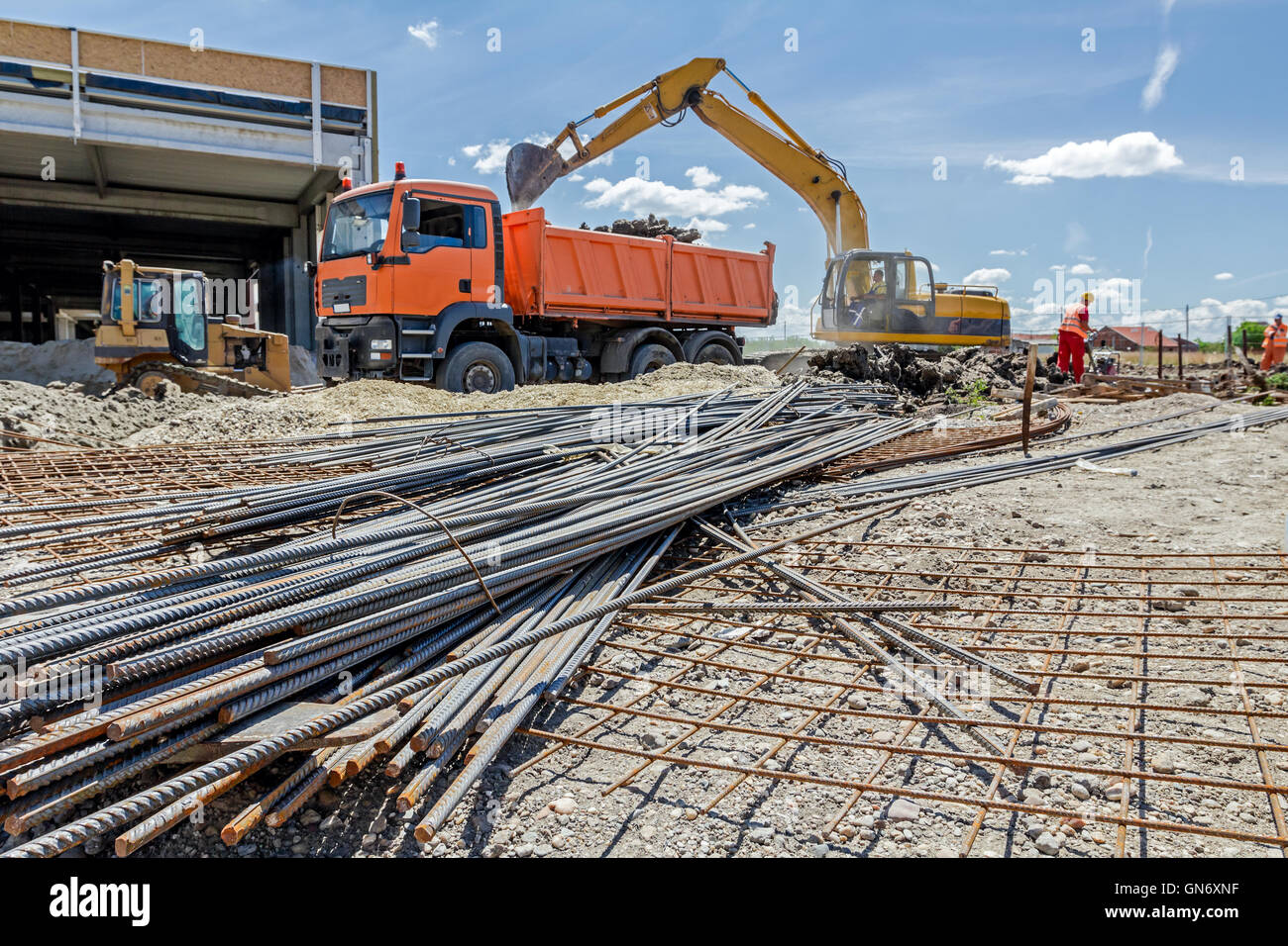 Steel bars construction hi-res stock photography and images - Alamy