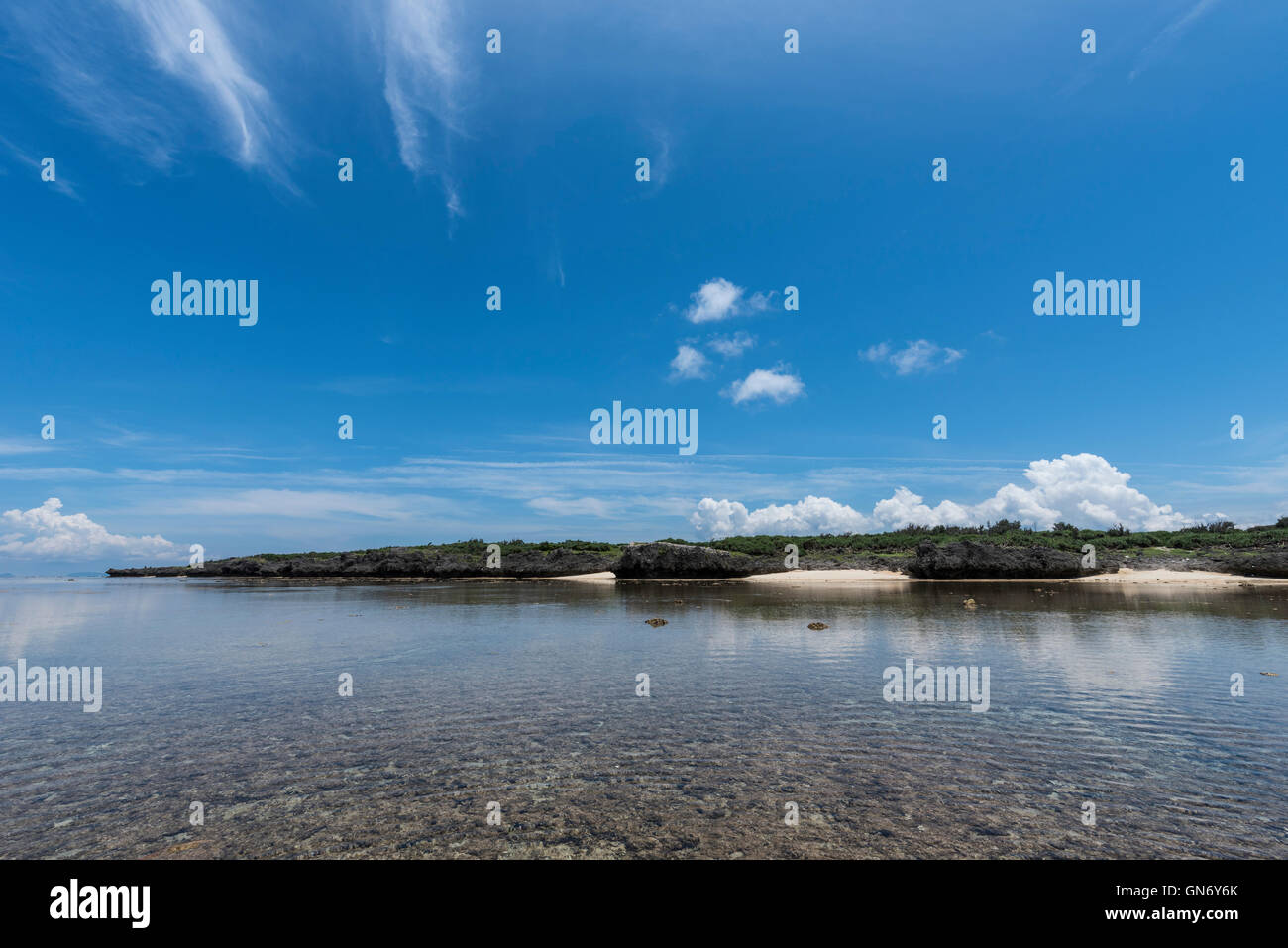 Sea of Hatoma, Okinawa, Japan Stock Photo - Alamy