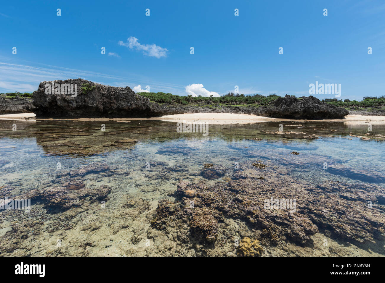 Sea of Hatoma, Okinawa, Japan Stock Photo - Alamy
