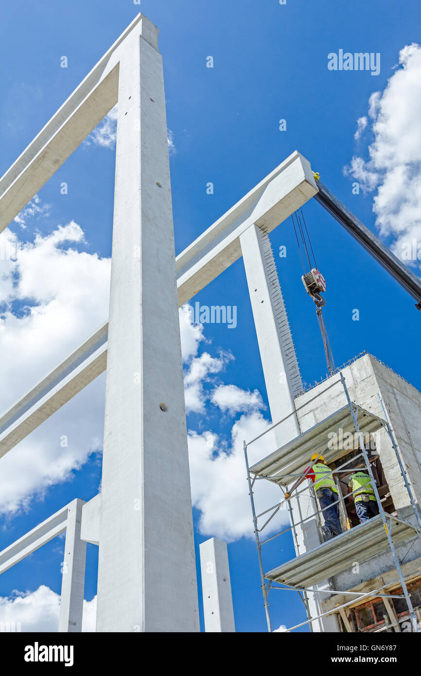 Reinforced concrete skeleton structure hi-res stock photography and ...
