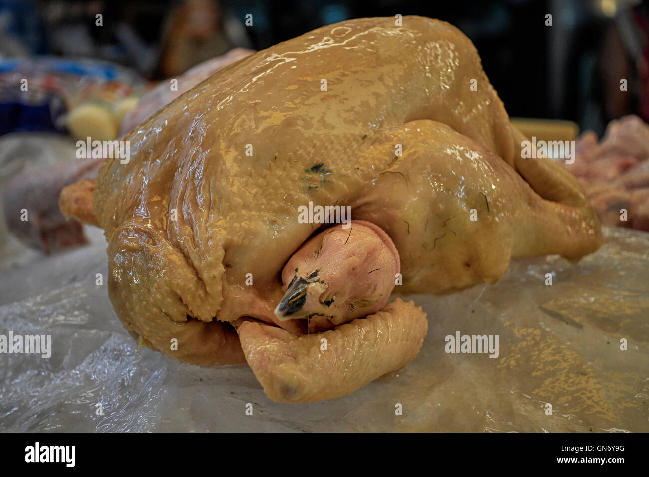 Plucked chicken hi-res stock photography and images - Alamy