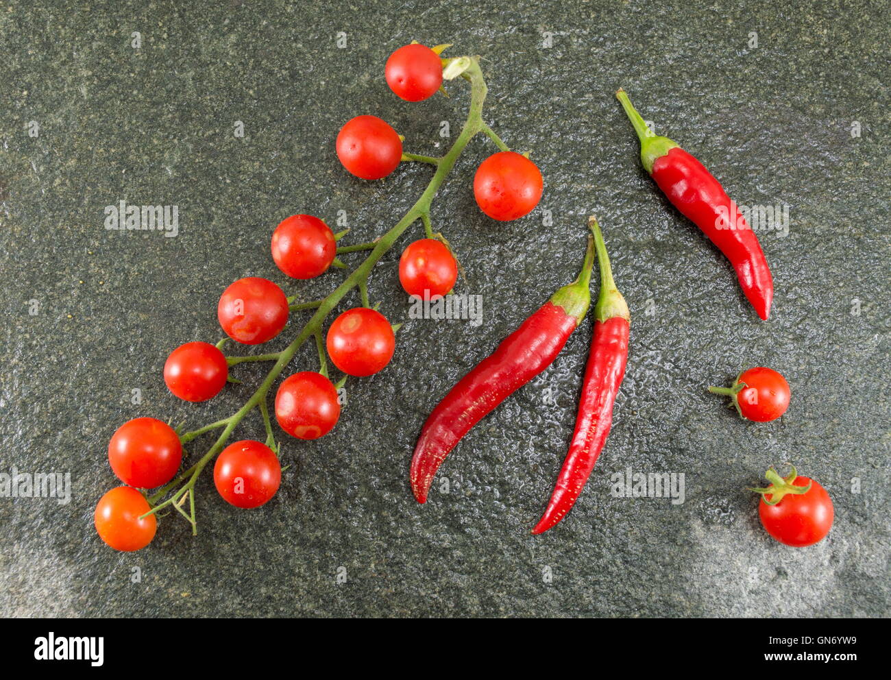 Small red tomatoes hi-res stock photography and images - Alamy