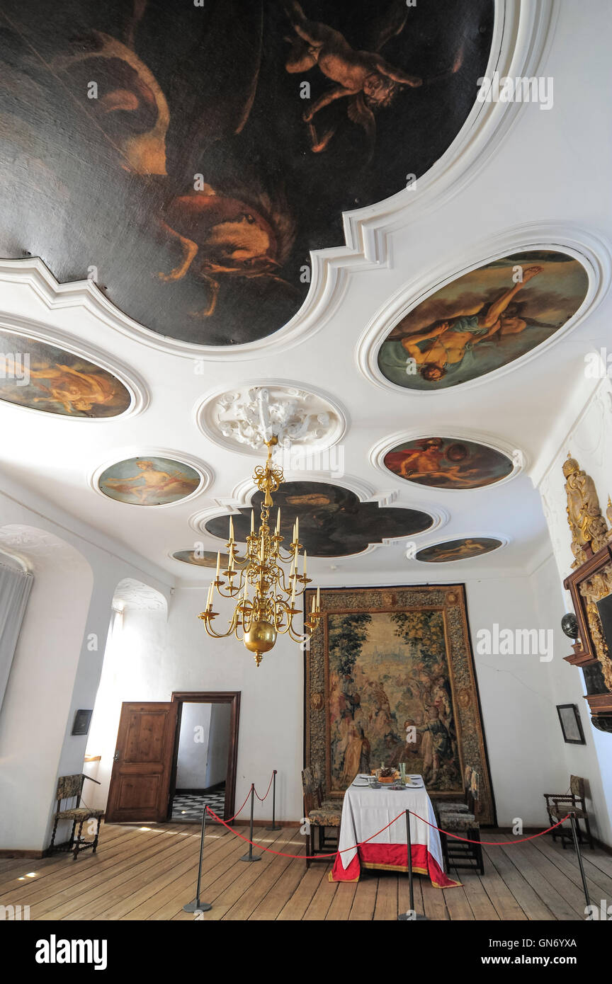 Interior of Kronborg Castle, Helsingor, Denmark Stock Photo - Alamy
