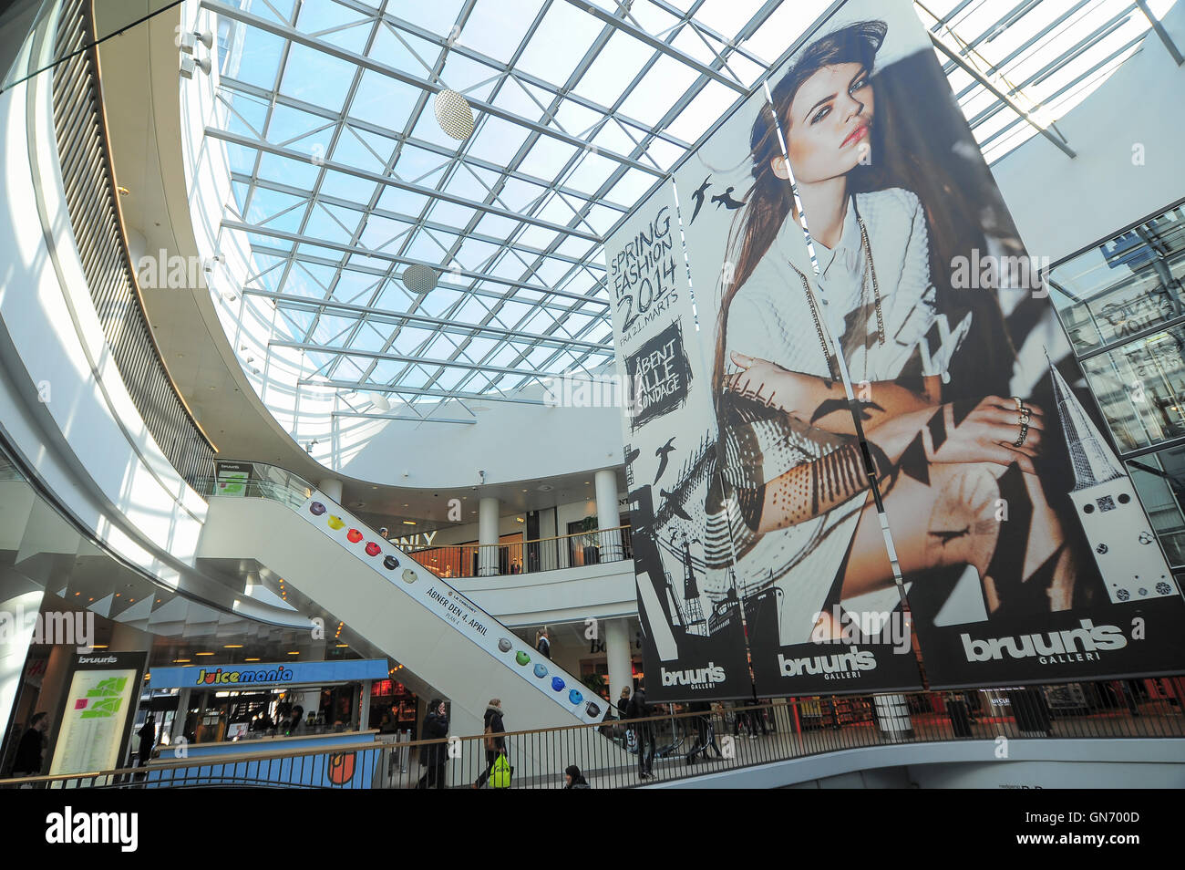 Shopping mall in aarhus hi-res stock photography and images - Alamy