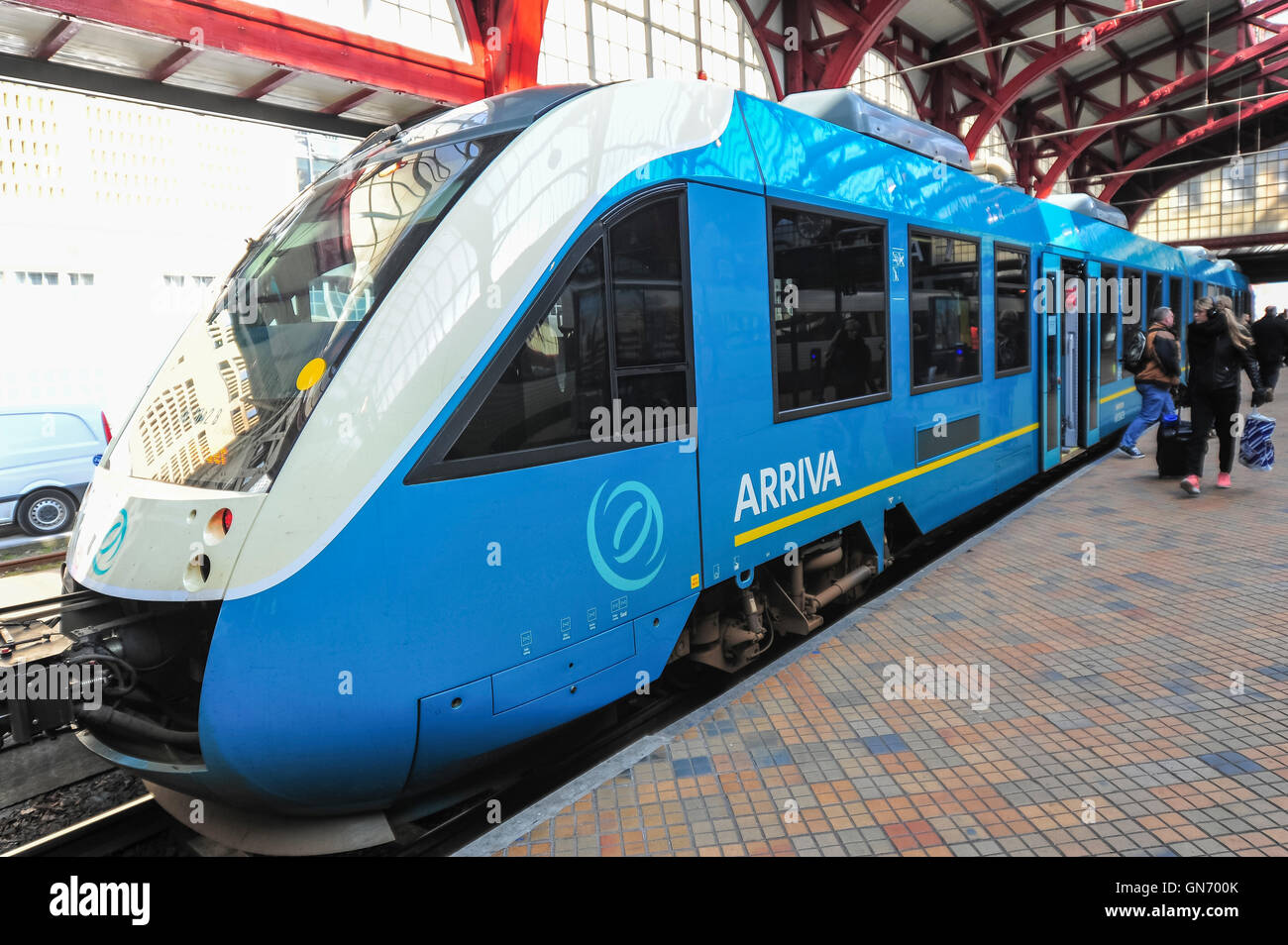 Railway of Aarhus, Denmark Stock Photo - Alamy