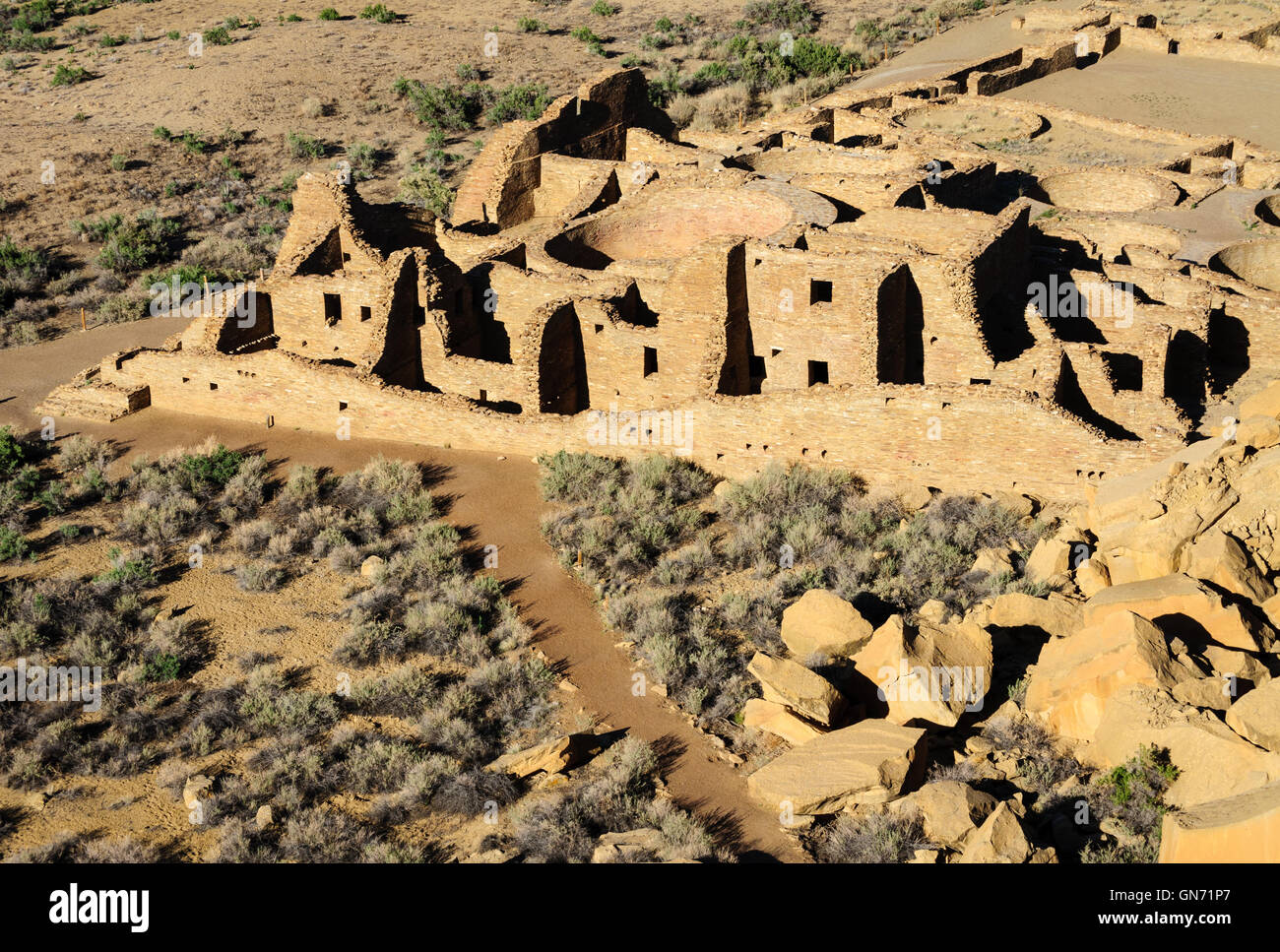 Chaco Culture National Historical Park Stock Photo - Alamy
