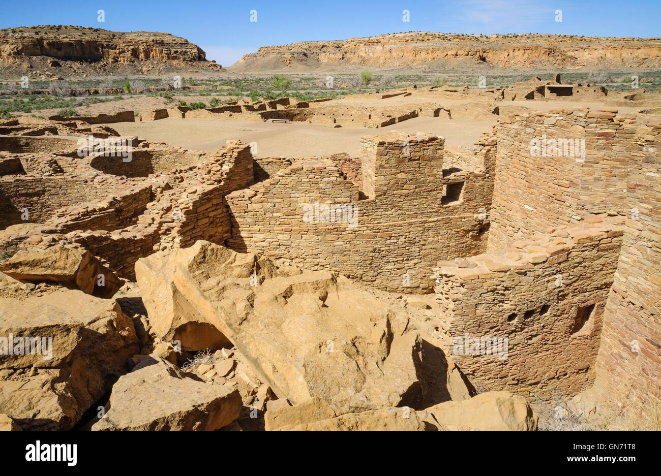 Chaco Culture National Historical Park Stock Photo - Alamy