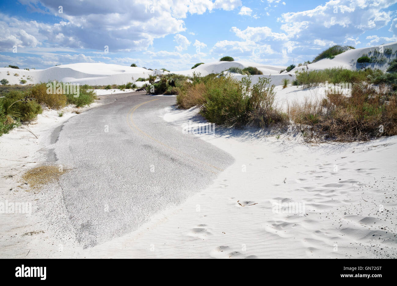 White Sands National Monument Stock Photo - Alamy