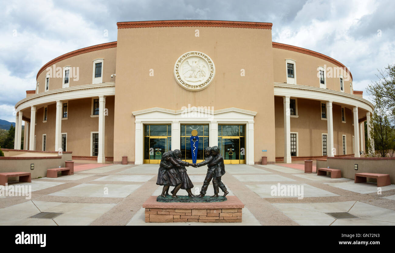 New Mexico State Capitol Stock Photo - Alamy