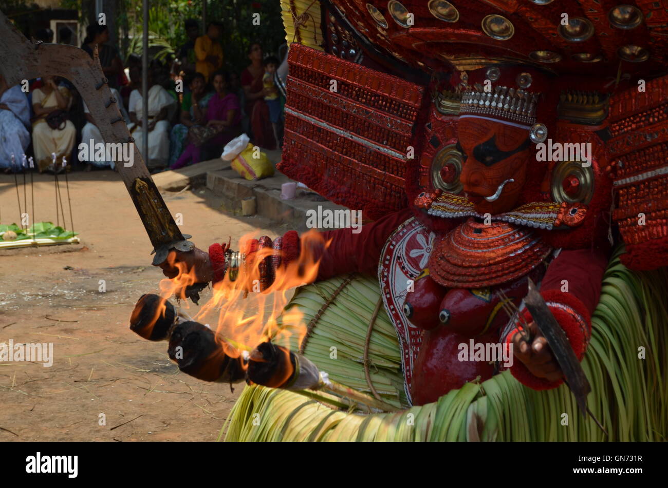 Theechamundi-Theyyam-it is a ritual dance popular in north Kerala or ...