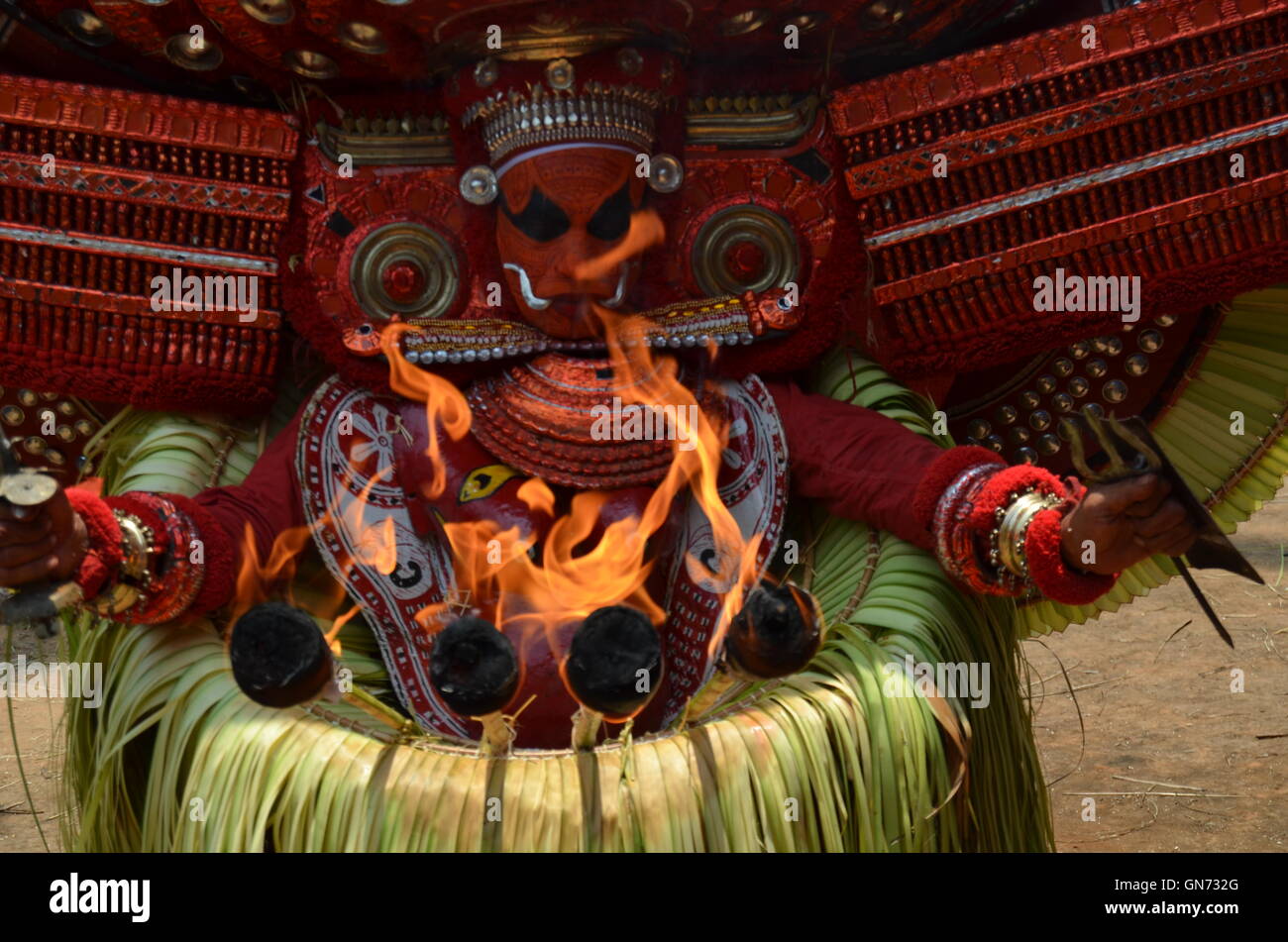 Theyyam dance hi-res stock photography and images - Alamy