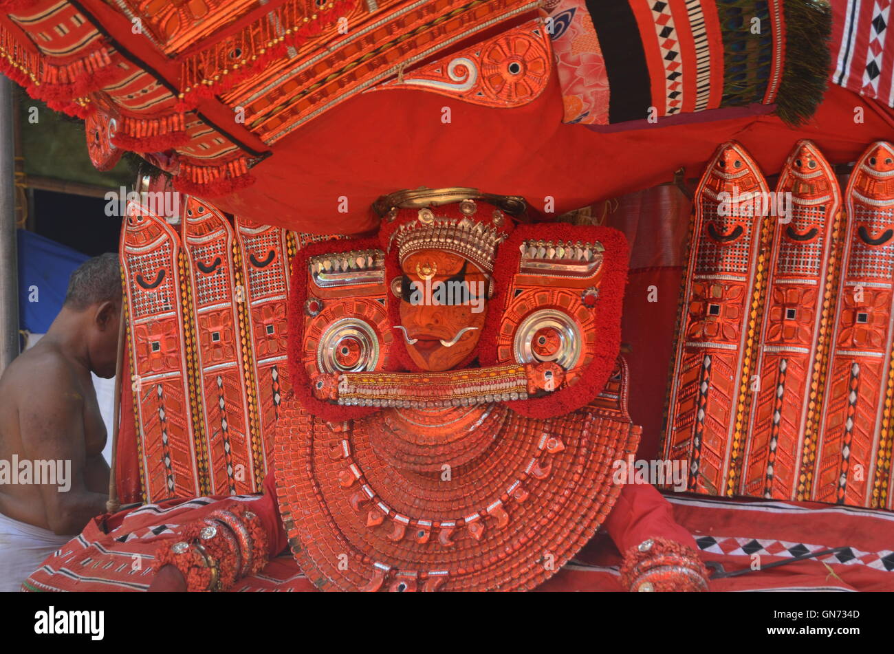 Theyyam-it is a ritual dance popular in north Kerala or the erstwhile ...