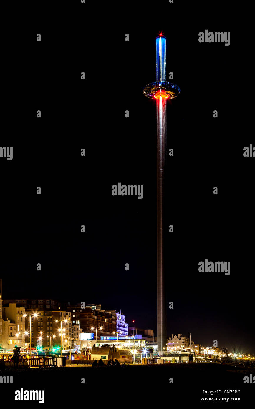 Brighton Night Time Stock Photos & Brighton Night Time Stock Images - Alamy