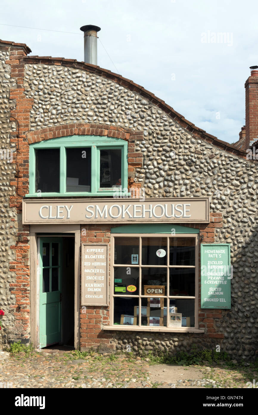 The Cley Smokehouse on Norfolk's northern coastline Stock Photo - Alamy