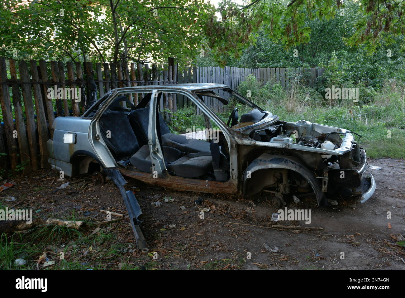 Disposing of the car Stock Photo - Alamy