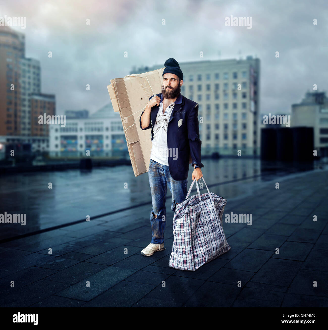 Person vagrant hi-res stock photography and images - Alamy