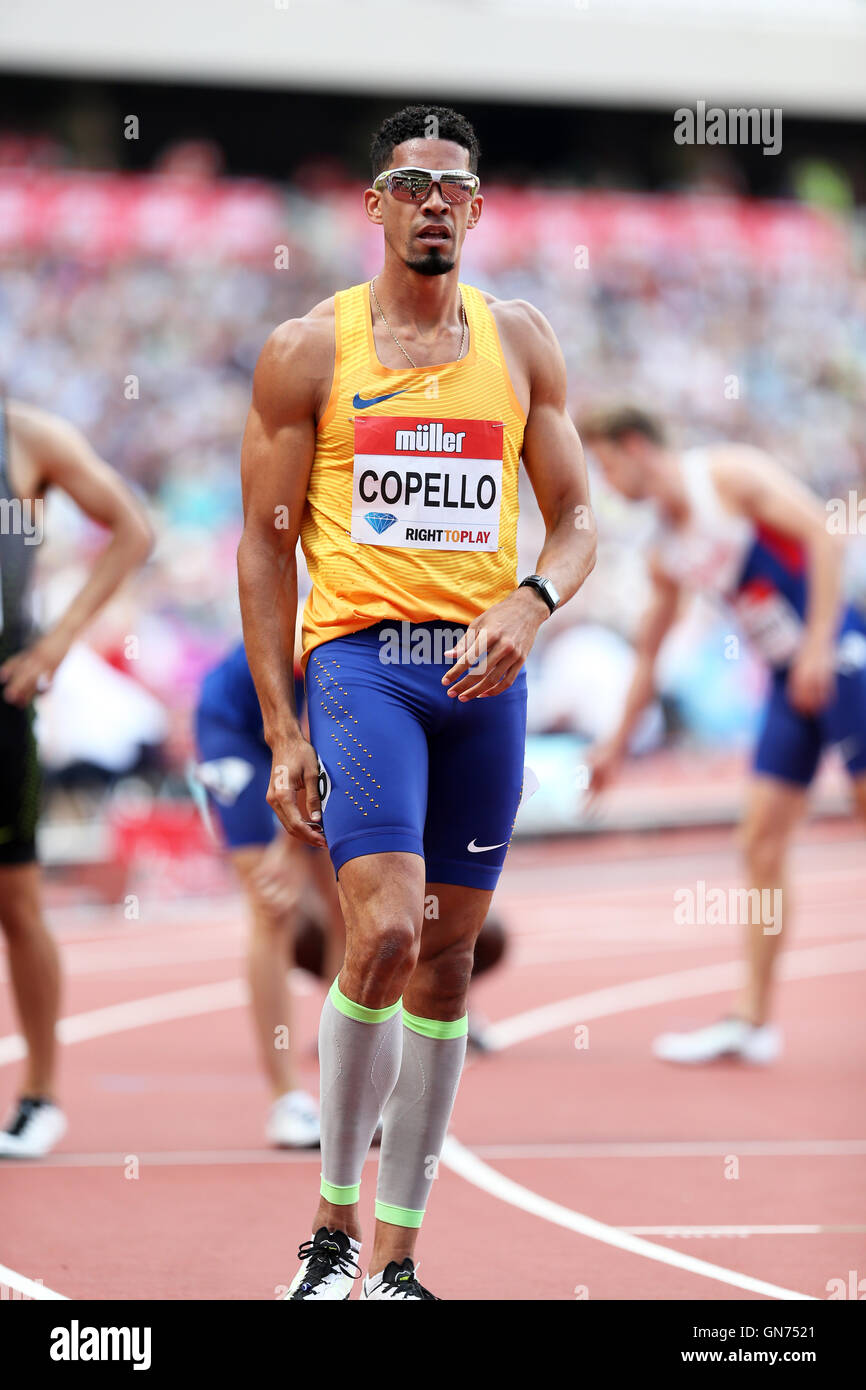 Yasmani COPELLO competing in Men's 400m Hurdles at the IAAF Diamond ...