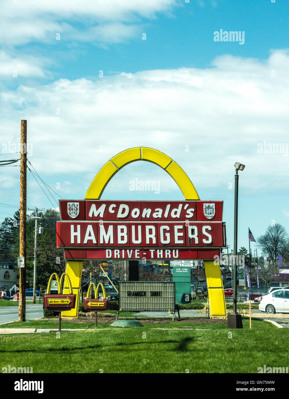 Mcdonald's logo history hi-res stock photography and images - Alamy