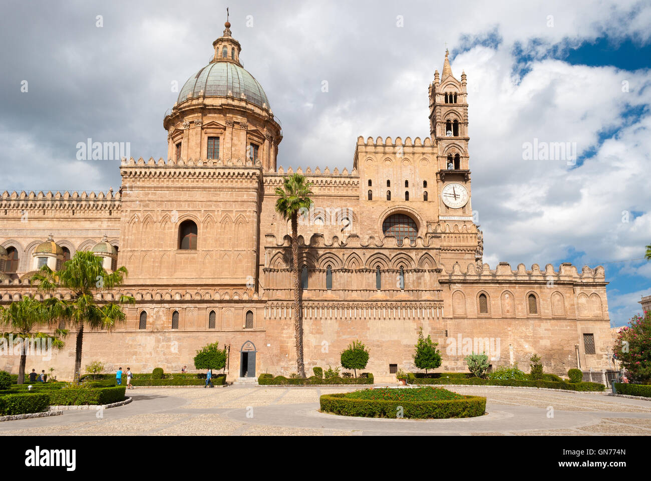 The norman cathedral of Palermo, in Sicily Stock Photo - Alamy