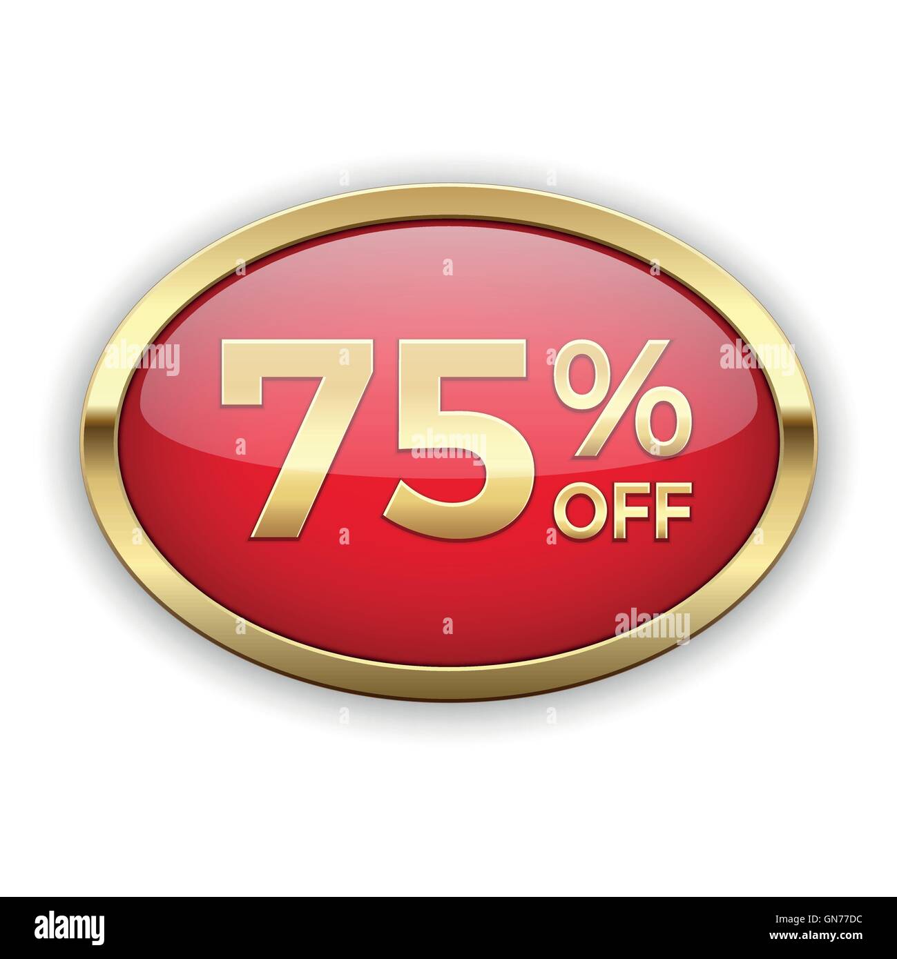 75 off vector vectors hi-res stock photography and images - Alamy