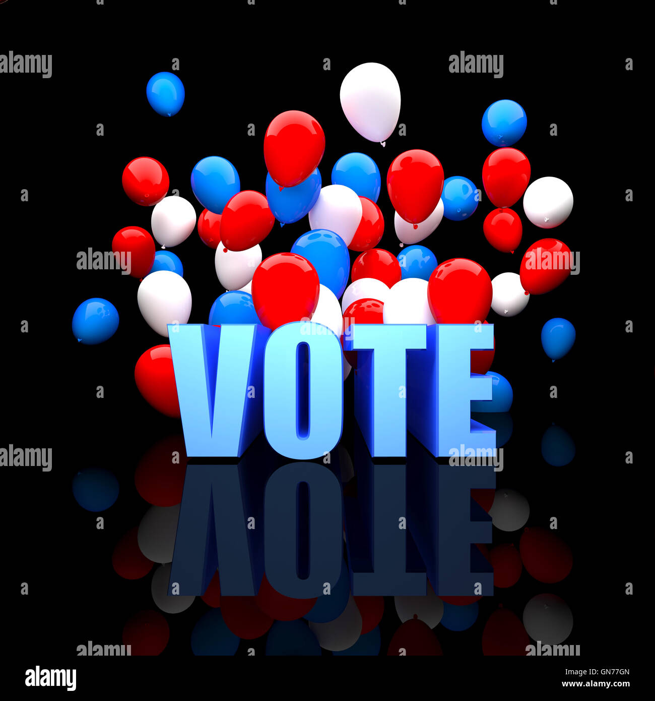 3d balloon hi-res stock photography and images - Alamy