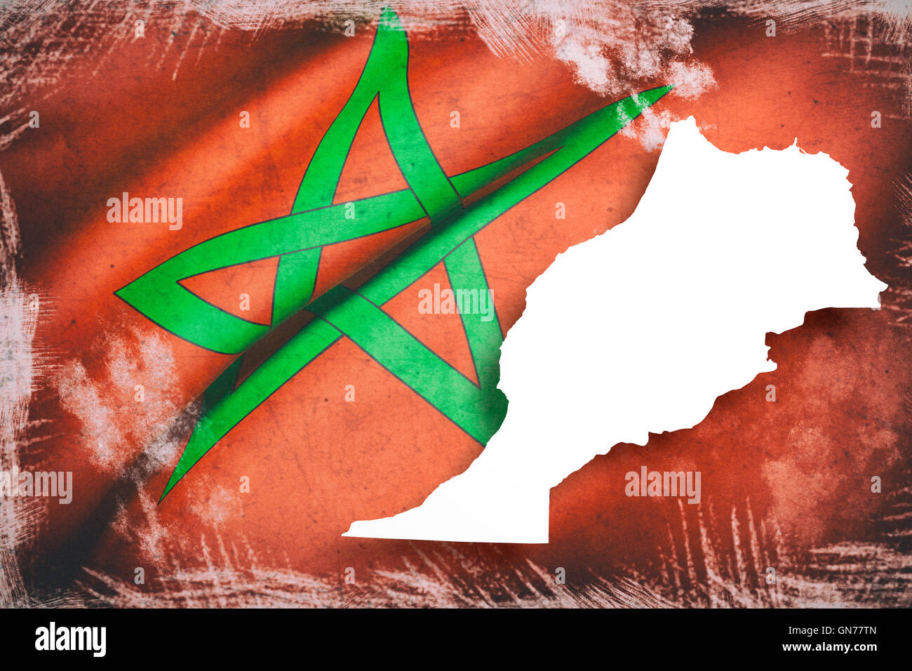Map of arab maghreb hi-res stock photography and images - Alamy