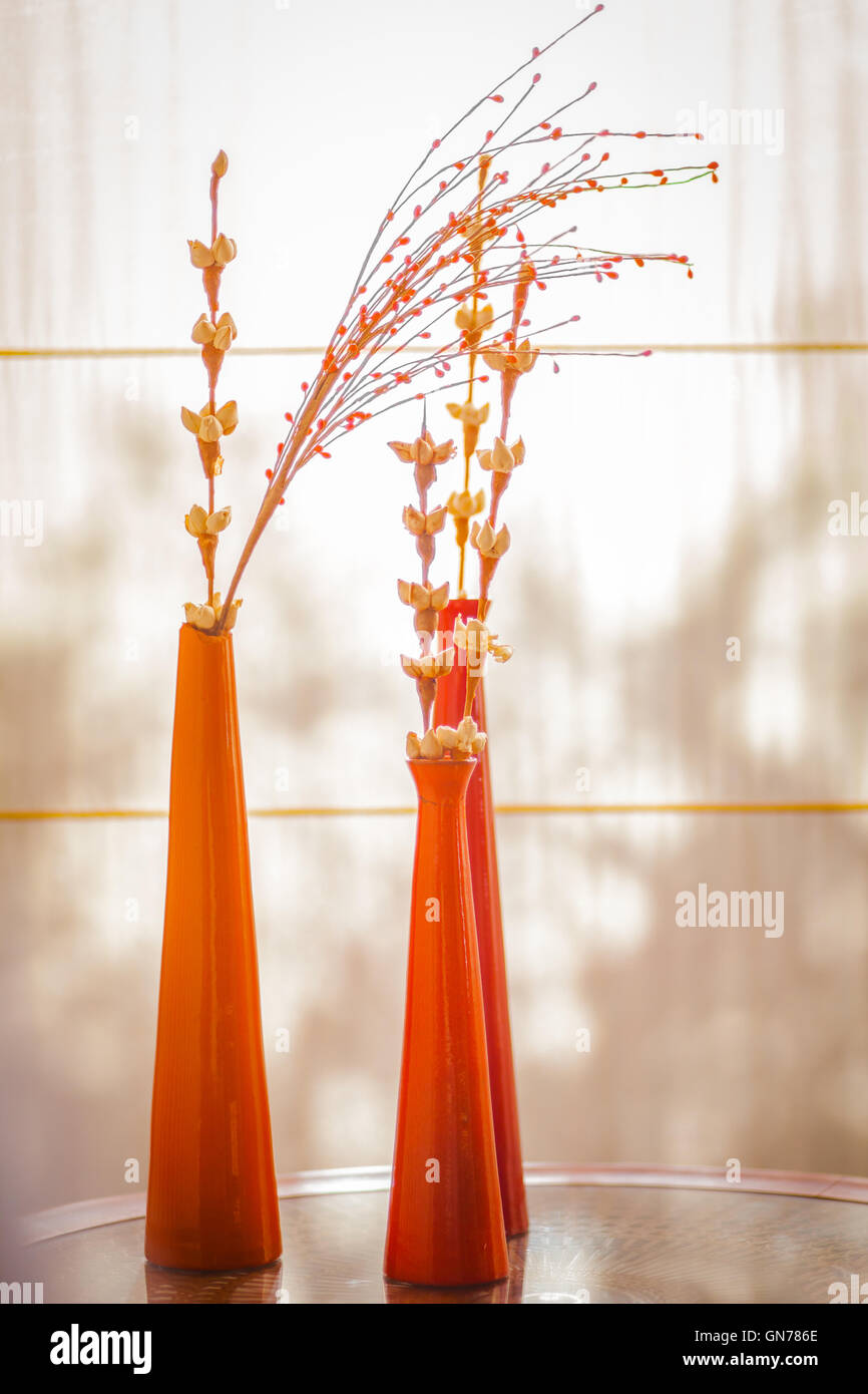 Bouquet long stem orange hi-res stock photography and images - Alamy