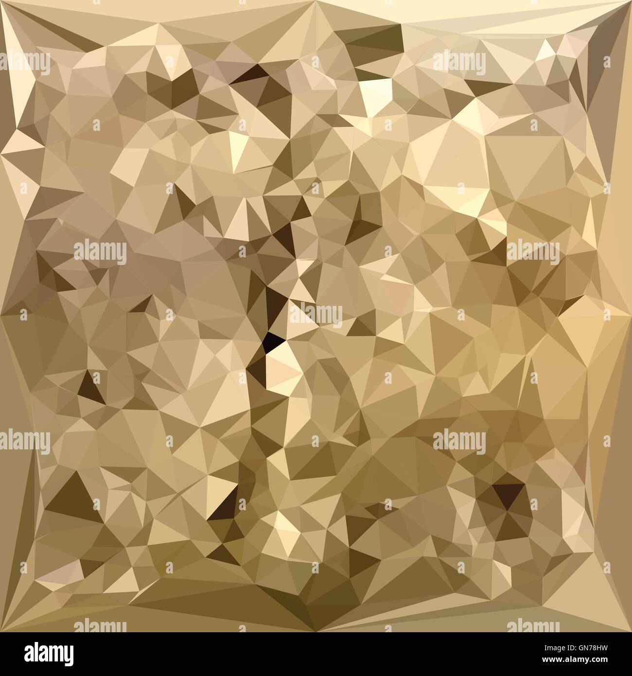 Low polygon style illustration of a french beige abstract geometric ...