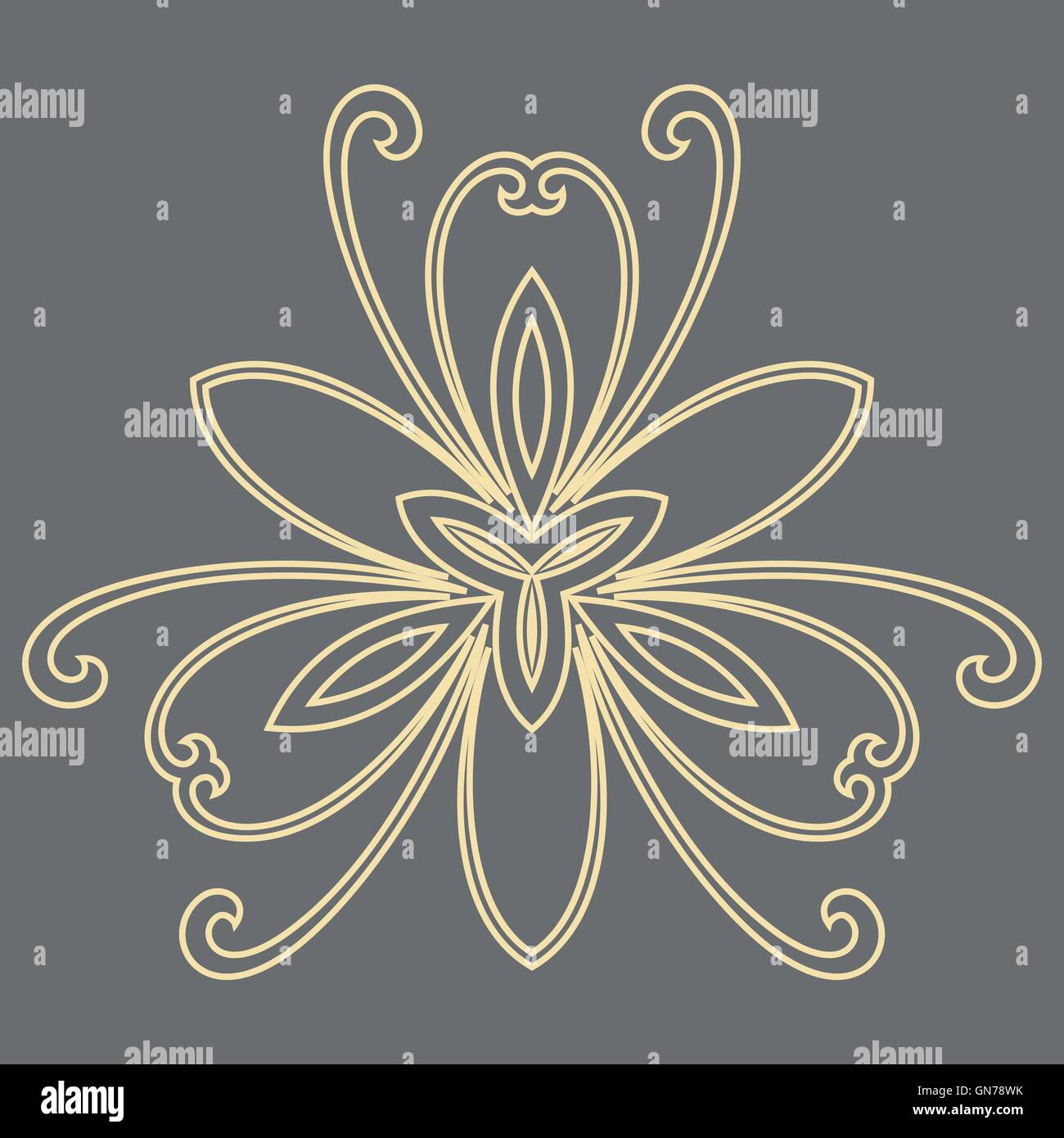 Abstract grey art gold Stock Vector Images - Alamy