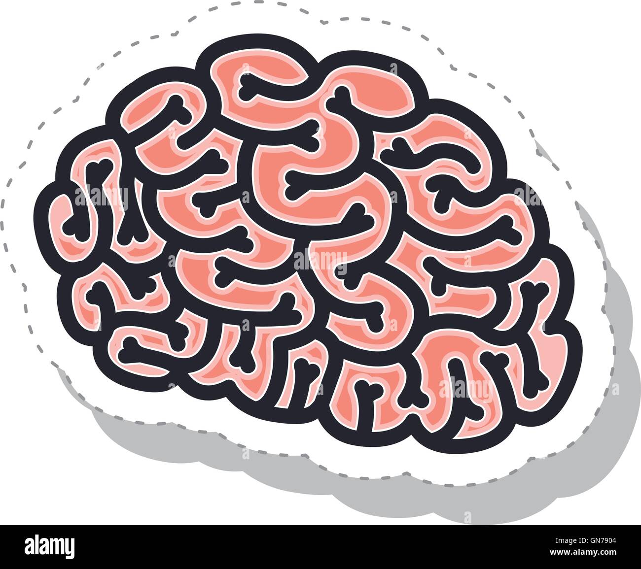 brain storm isolated icon Stock Vector Image & Art - Alamy