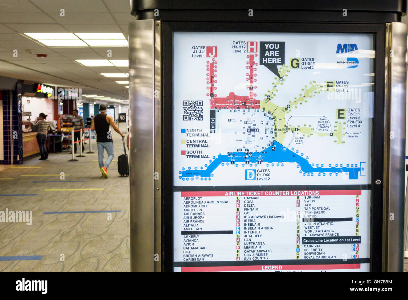Miami International Airport Terminal Map MIA: Miami Airport Guide