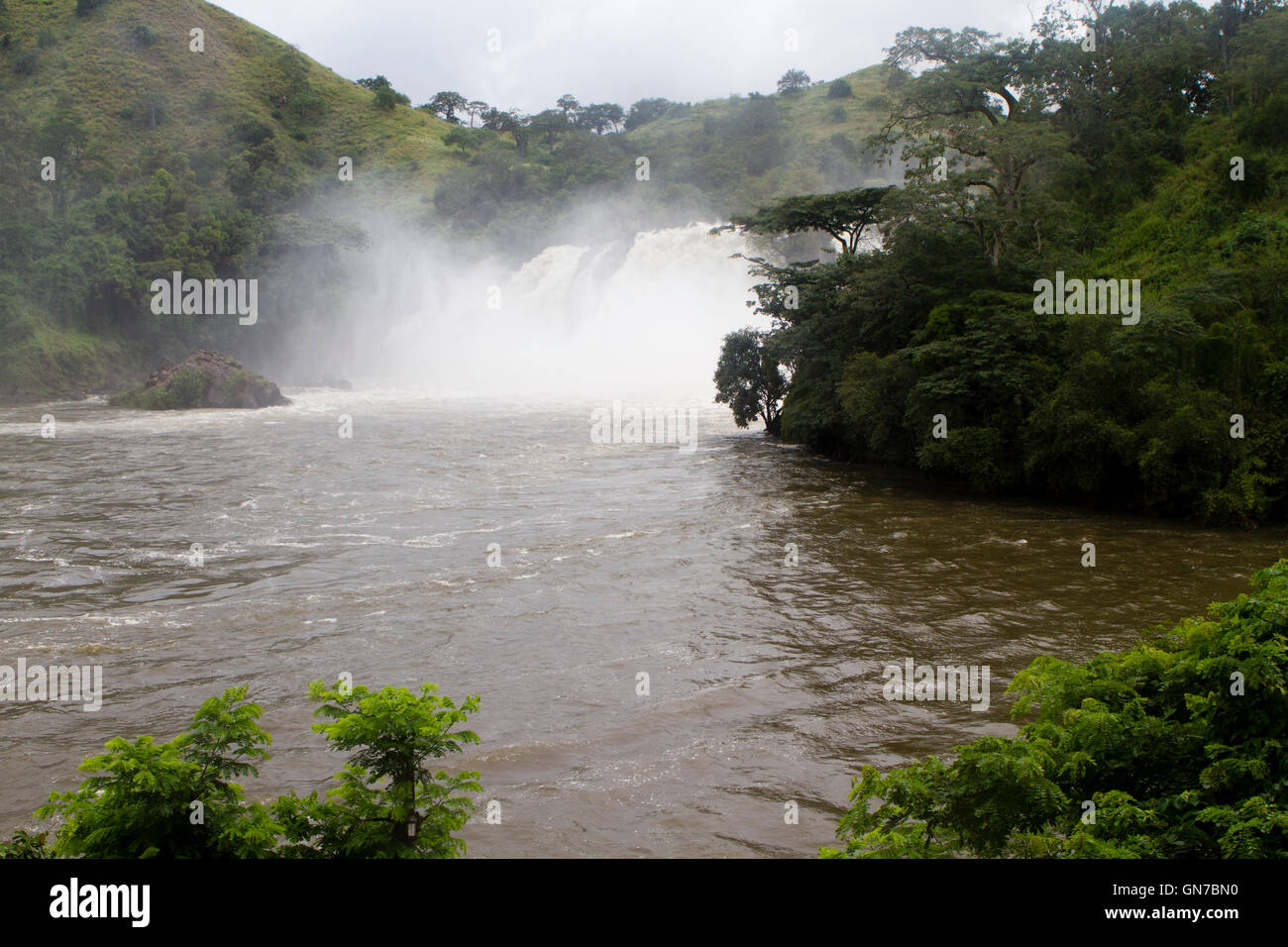 Cachoeiras do Binga, Angola, Waterfalls Keve river, Conda Angola Stock ...