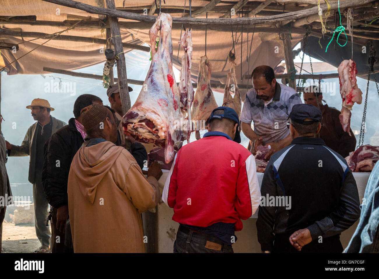 Berber butcher hi-res stock photography and images - Alamy