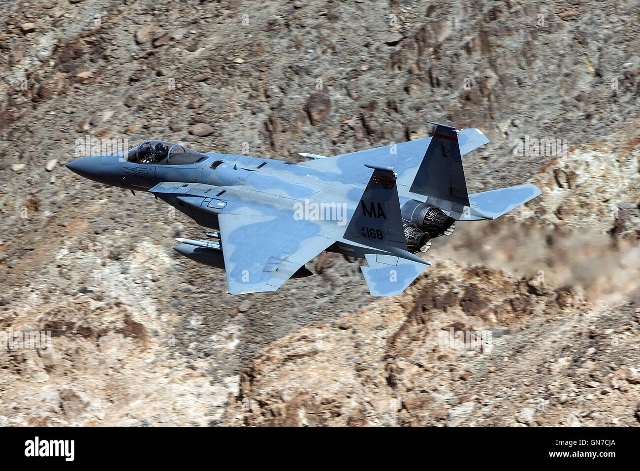 A McDonnell-Douglas F-15C Eagle (86-168), from the 102nd Intelligence ...