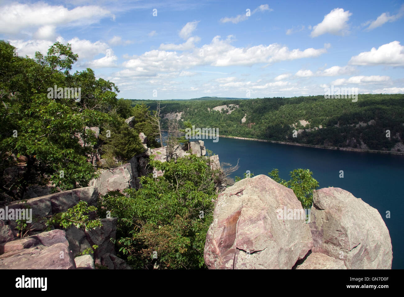 Devil's Lake State Park Stock Photo - Alamy