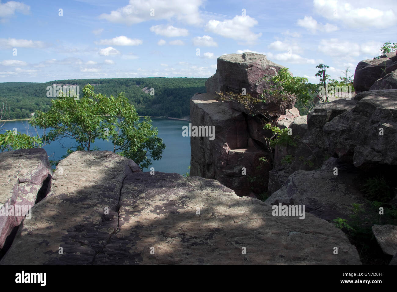 Devil's Lake State Park Stock Photo - Alamy